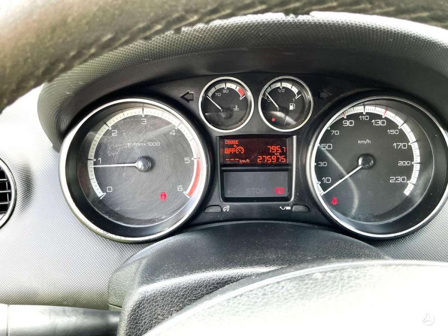 Melns Peugeot 308 2008 Biržai, ar dzinēja tilpumu 1.56 L un nobraukumu 275 tūkst. km par 1500 €, foto 9 vietnē AUTOMOTO.COM.LV