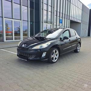 Black Peugeot 308 2008 in Vilnius, with an engine capacity of 1.60 L and mileage of 150 thousand km for 1950 €, photo  on AUTOMOTO.COM.LV