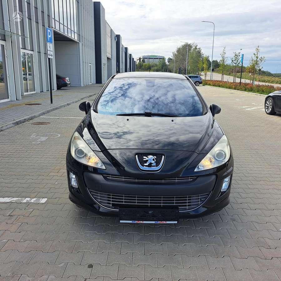 Черный Пежо 308 2008 в Вильнюс, объемом двигателя 1.60 л и пробегом 150 тыс. км за 1950 €, фото 4 на AUTOMOTO.COM.LV
