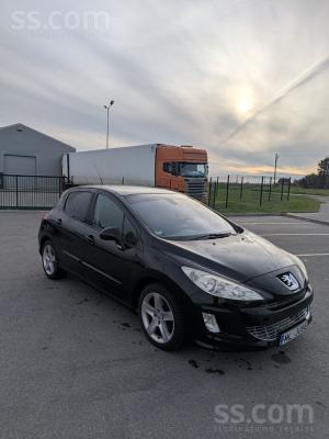 Black Peugeot 308 2008 in Daugavpils, with an engine capacity of 1.60 L and mileage of 344 thousand km for 2050 €, photo 3 on AUTOMOTO.COM.LV