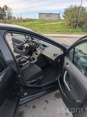 Black Peugeot 308 2008 in Daugavpils, with an engine capacity of 1.60 L and mileage of 344 thousand km for 2050 €, photo 10 on AUTOMOTO.COM.LV
