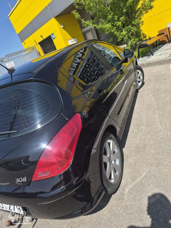 Melns Peugeot 308 2009 Šauļi, ar dzinēja tilpumu 2.00 L un nobraukumu 400 tūkst. km par 1700 €, foto 2 vietnē AUTOMOTO.COM.LV