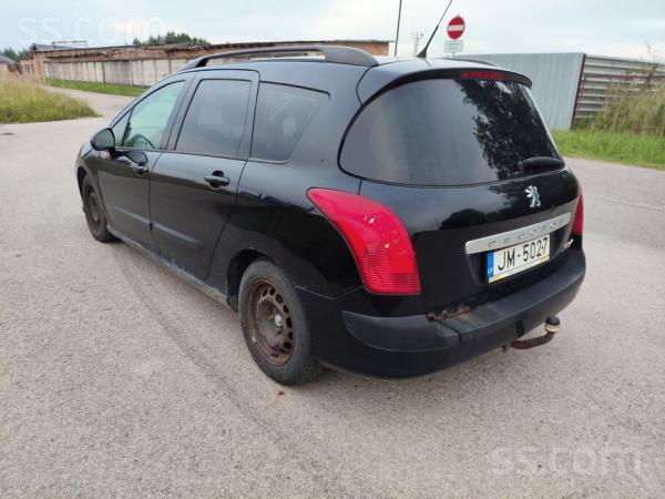 Melns Peugeot 308 2009 Jelgava, ar dzinēja tilpumu 1.60 L un nobraukumu 382 tūkst. km par 650 €, foto 4 vietnē AUTOMOTO.COM.LV