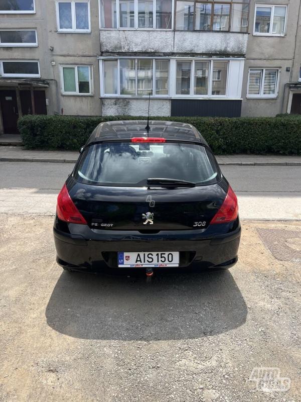 Melns Peugeot 308 2010 Kauņa, ar dzinēja tilpumu 1.60 L un nobraukumu 223 tūkst. km par 2100 €, foto 4 vietnē AUTOMOTO.COM.LV