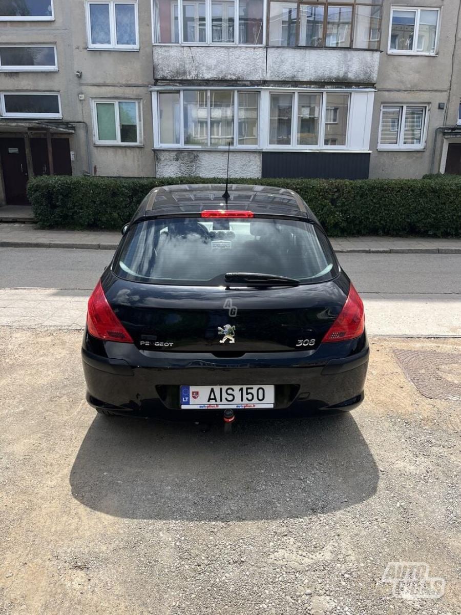 Melns Peugeot 308 2010 Kauņa, ar dzinēja tilpumu 1.60 L un nobraukumu 223 tūkst. km par 2100 €, foto 4 vietnē AUTOMOTO.COM.LV