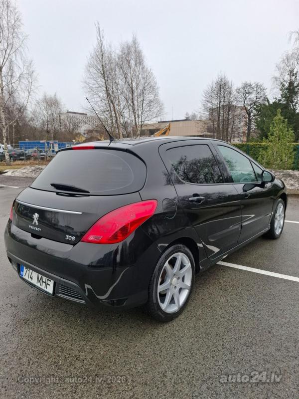 Black Peugeot 308 2011 in Tallinn, with an engine capacity of 1.60 L and mileage of 157 thousand km for 2000 €, photo 10 on AUTOMOTO.COM.LV