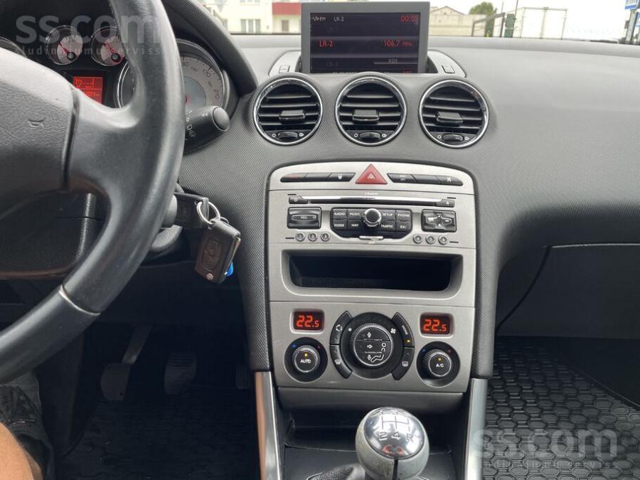 Melns Peugeot 308 2011 Talsi, ar dzinēja tilpumu 1.60 L un nobraukumu 252 tūkst. km par 2300 €, foto 18 vietnē AUTOMOTO.COM.LV