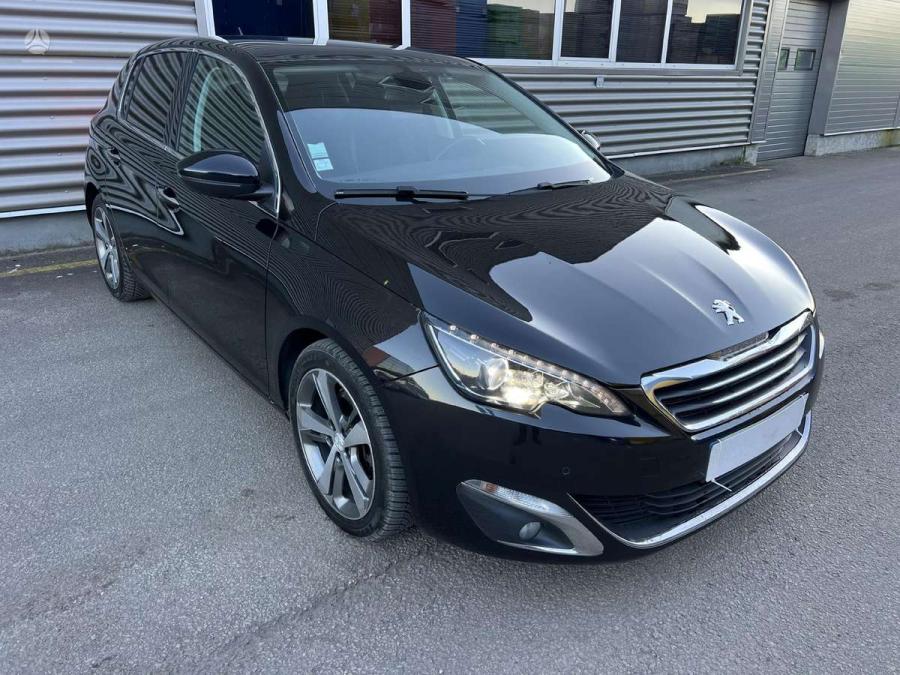 Melns Peugeot 308 2014 Viļņa, ar dzinēja tilpumu 2.00 L un nobraukumu 286 tūkst. km par 5900 €, foto 1 vietnē AUTOMOTO.COM.LV