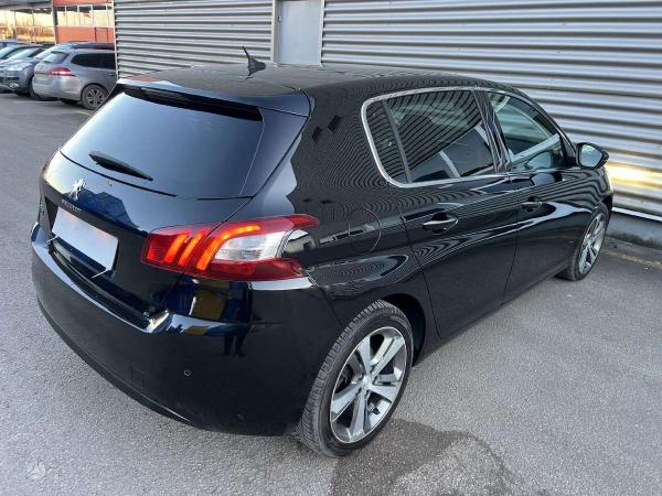Black Peugeot 308 2014 in Vilnius, with an engine capacity of 2.00 L and mileage of 286 thousand km for 5900 €, photo 5 on AUTOMOTO.COM.LV