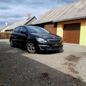 Melns Peugeot 308 2014 Marijampole, ar dzinēja tilpumu 1.60 L un nobraukumu 142 tūkst. km par 3850 €, foto  vietnē AUTOMOTO.COM.LV
