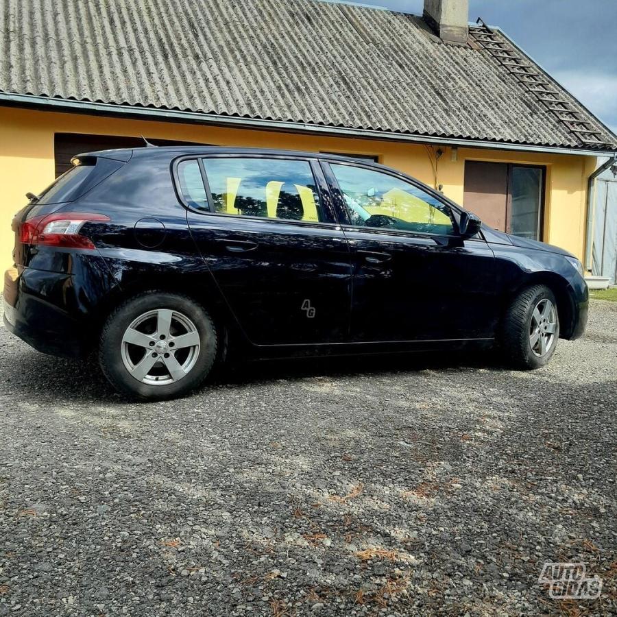 Black Peugeot 308 2014 in Marijampole, with an engine capacity of 1.60 L and mileage of 142 thousand km for 3850 €, photo 5 on AUTOMOTO.COM.LV