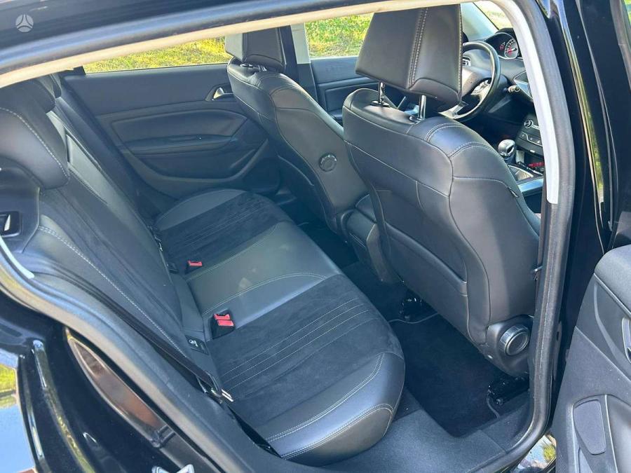 Black Peugeot 308 2014 in Taurage, with an engine capacity of 1.60 L and mileage of 215 thousand km for 4800 €, photo 14 on AUTOMOTO.COM.LV