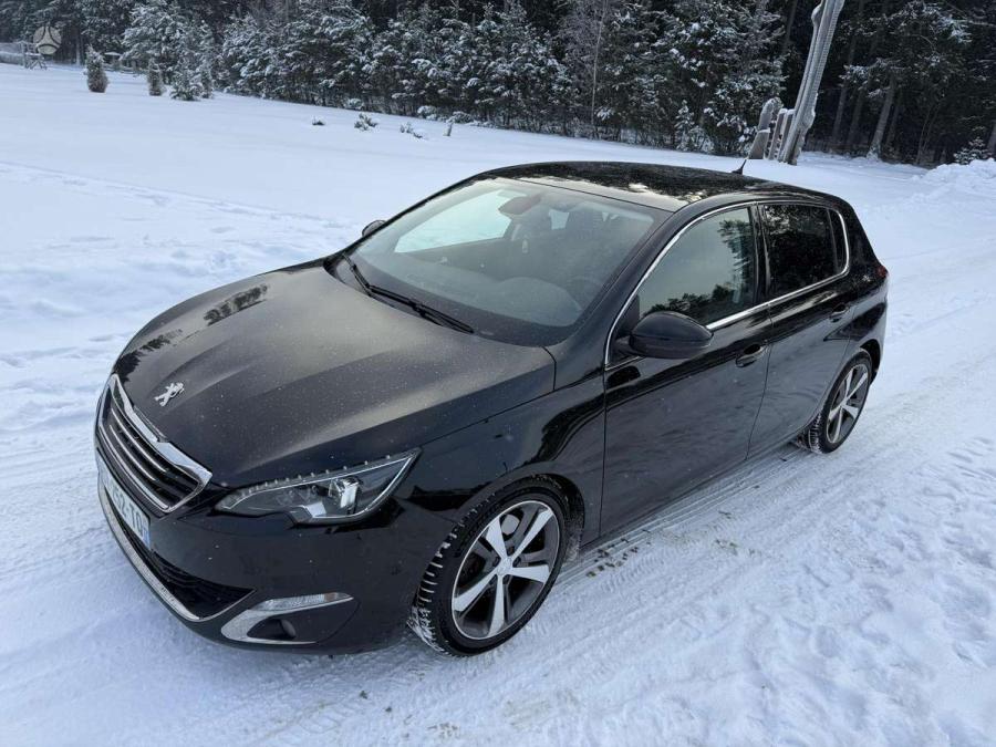 Melns Peugeot 308 2015 Tauragė, ar dzinēja tilpumu 2.00 L un nobraukumu 231 tūkst. km par 6200 €, foto 3 vietnē AUTOMOTO.COM.LV