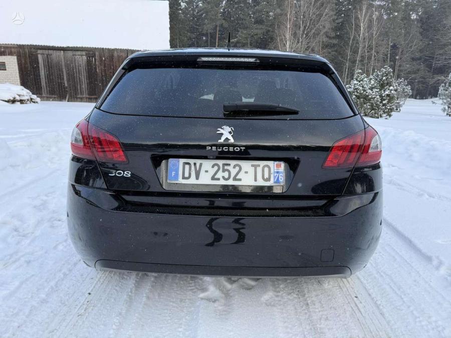 Melns Peugeot 308 2015 Tauragė, ar dzinēja tilpumu 2.00 L un nobraukumu 231 tūkst. km par 6200 €, foto 6 vietnē AUTOMOTO.COM.LV