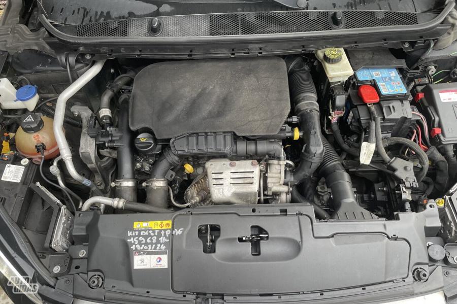 Black Peugeot 308 2015 in Vilnius, with an engine capacity of 1.20 L and mileage of 183 thousand km for 5490 €, photo 13 on AUTOMOTO.COM.LV