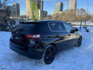 Black Peugeot 308 2015 in Vilnius, with an engine capacity of 1.20 L and mileage of 125 thousand km for 7900 €, photo 4 on AUTOMOTO.COM.LV