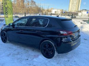 Black Peugeot 308 2015 in Vilnius, with an engine capacity of 1.20 L and mileage of 125 thousand km for 7900 €, photo 7 on AUTOMOTO.COM.LV