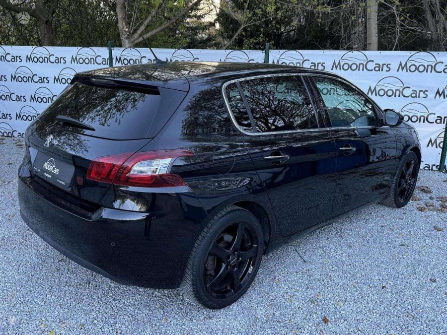 Melns Peugeot 308 2015 Viļņa, ar dzinēja tilpumu 1.20 L un nobraukumu 125 tūkst. km par 7900 €, foto 6 vietnē AUTOMOTO.COM.LV