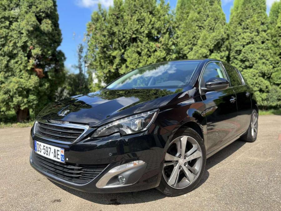 Black Peugeot 308 2015 in Taurage, with an engine capacity of 2.00 L and mileage of 268 thousand km for 6200 €, photo 1 on AUTOMOTO.COM.LV