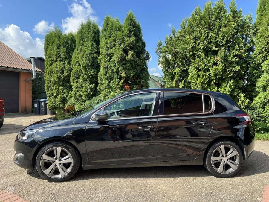 Black Peugeot 308 2015 in Taurage, with an engine capacity of 2.00 L and mileage of 268 thousand km for 6200 €, photo 3 on AUTOMOTO.COM.LV