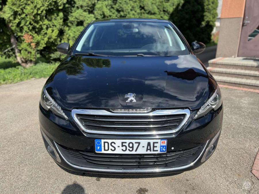 Black Peugeot 308 2015 in Taurage, with an engine capacity of 2.00 L and mileage of 268 thousand km for 6200 €, photo 9 on AUTOMOTO.COM.LV