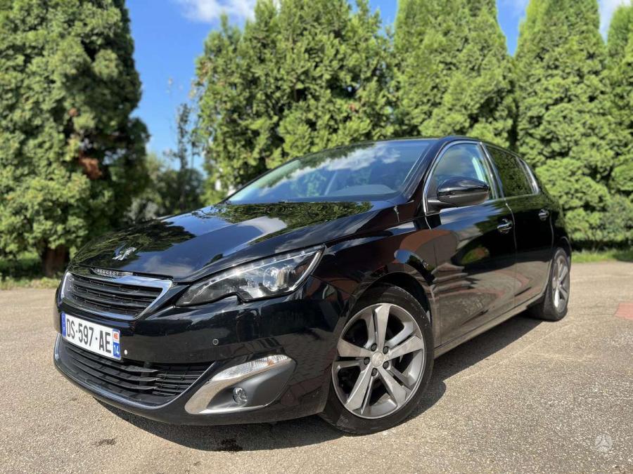 Black Peugeot 308 2015 in Taurage, with an engine capacity of 2.00 L and mileage of 268 thousand km for 6200 €, photo 19 on AUTOMOTO.COM.LV