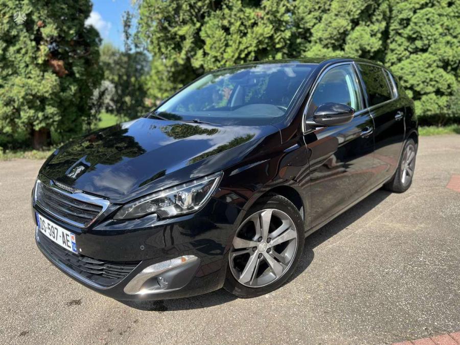 Black Peugeot 308 2015 in Taurage, with an engine capacity of 2.00 L and mileage of 268 thousand km for 6200 €, photo 21 on AUTOMOTO.COM.LV