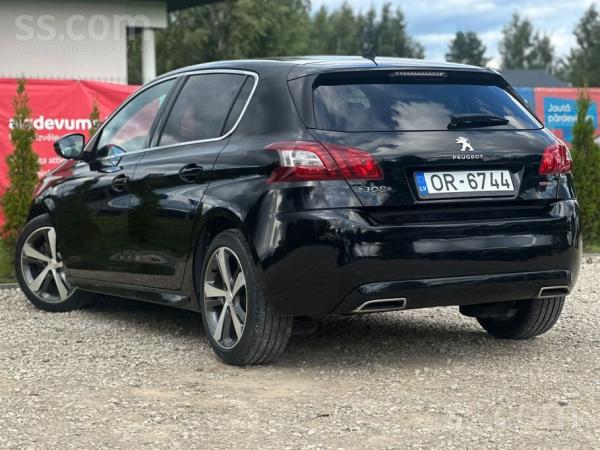 Melns Peugeot 308 2015 Jelgava, ar dzinēja tilpumu 1.20 L un nobraukumu 0 tūkst. km par 6690 €, foto 7 vietnē AUTOMOTO.COM.LV