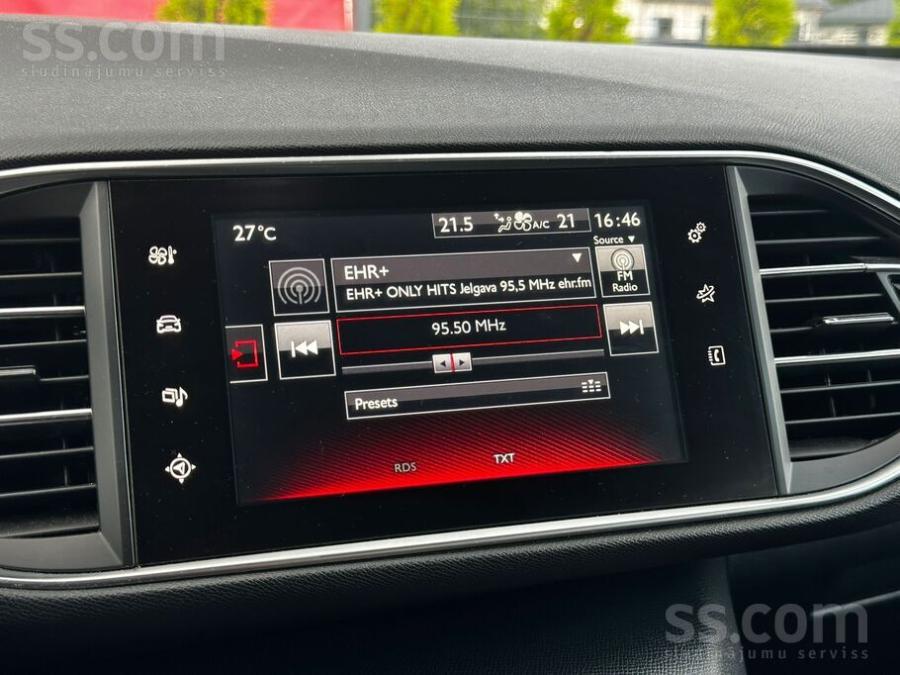 Черный Пежо 308 2015 в Елгава, объемом двигателя 1.20 л и пробегом 0 тыс. км за 6690 €, фото 19 на AUTOMOTO.COM.LV