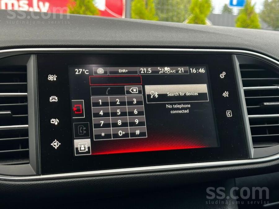 Черный Пежо 308 2015 в Елгава, объемом двигателя 1.20 л и пробегом 0 тыс. км за 6690 €, фото 21 на AUTOMOTO.COM.LV