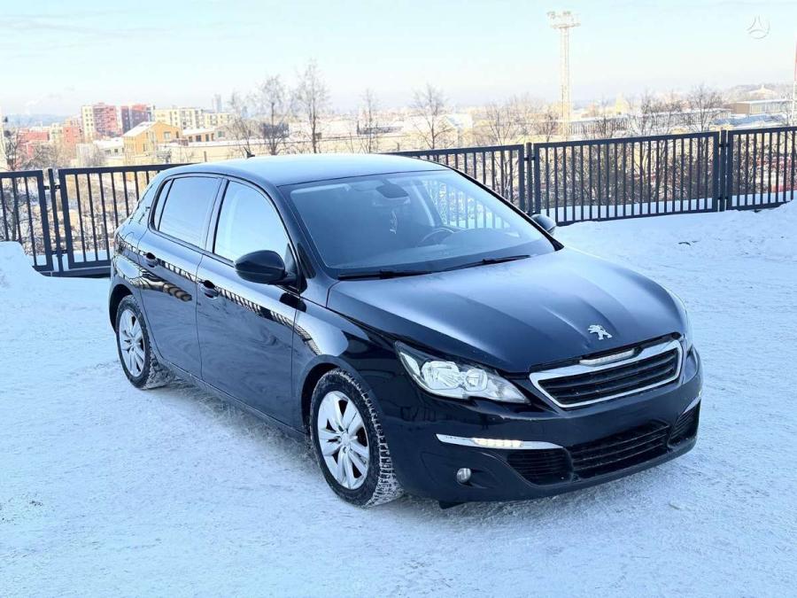 Melns Peugeot 308 2016 Viļņa, ar dzinēja tilpumu 1.56 L un nobraukumu 230 tūkst. km par 4100 €, foto 1 vietnē AUTOMOTO.COM.LV