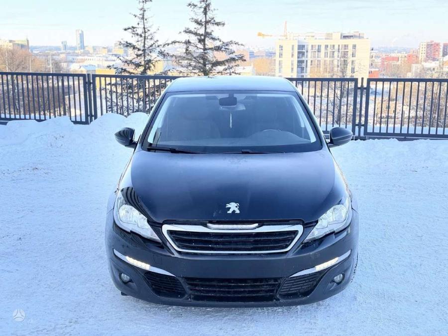 Melns Peugeot 308 2016 Viļņa, ar dzinēja tilpumu 1.56 L un nobraukumu 230 tūkst. km par 4100 €, foto 2 vietnē AUTOMOTO.COM.LV