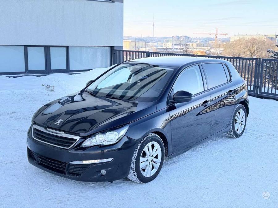 Melns Peugeot 308 2016 Viļņa, ar dzinēja tilpumu 1.56 L un nobraukumu 230 tūkst. km par 4100 €, foto 3 vietnē AUTOMOTO.COM.LV