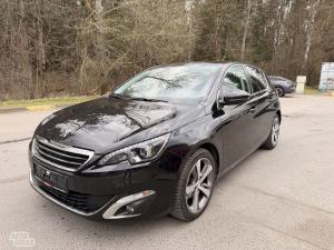 Black Peugeot 308 2016 in Vilnius, with an engine capacity of 1.60 L and mileage of 190 thousand km for 6950 €, photo  on AUTOMOTO.COM.LV