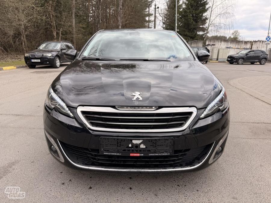 Black Peugeot 308 2016 in Vilnius, with an engine capacity of 1.60 L and mileage of 190 thousand km for 6950 €, photo 4 on AUTOMOTO.COM.LV