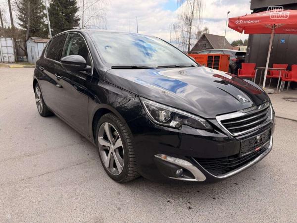 Black Peugeot 308 2016 in Vilnius, with an engine capacity of 1.60 L and mileage of 190 thousand km for 6550 €, photo 3 on AUTOMOTO.COM.LV
