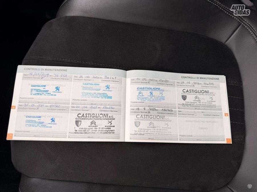 Черный Пежо 308 2016 в Вильнюс, объемом двигателя 1.60 л и пробегом 190 тыс. км за 6550 €, фото 21 на AUTOMOTO.COM.LV