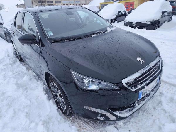Black Peugeot 308 2017 in Taurage, with an engine capacity of 1.20 L and mileage of 95 thousand km for 6200 €, photo 2 on AUTOMOTO.COM.LV