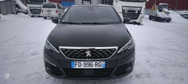 Melns Peugeot 308 2018 Kauņa, ar dzinēja tilpumu 1.20 L un nobraukumu 72 tūkst. km par 8300 €, foto 2 vietnē AUTOMOTO.COM.LV
