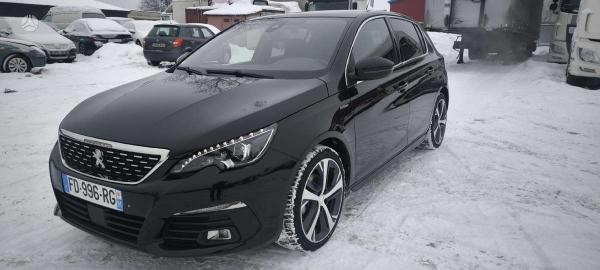 Melns Peugeot 308 2018 Kauņa, ar dzinēja tilpumu 1.20 L un nobraukumu 72 tūkst. km par 8300 €, foto 3 vietnē AUTOMOTO.COM.LV