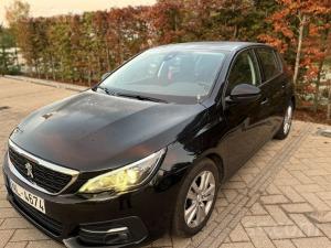 Black Peugeot 308 2018 in Riga, with an engine capacity of 1.50 L and mileage of 126 thousand km for 9250 €, photo 3 on AUTOMOTO.COM.LV