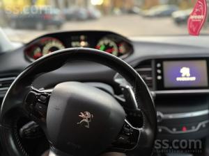 Black Peugeot 308 2018 in Riga, with an engine capacity of 1.50 L and mileage of 126 thousand km for 9250 €, photo 7 on AUTOMOTO.COM.LV