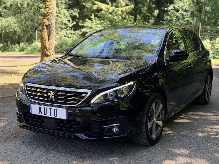 Black Peugeot 308 2018 in Taurage, with an engine capacity of 1.20 L and mileage of 108 thousand km for 7499 €, photo 5 on AUTOMOTO.COM.LV