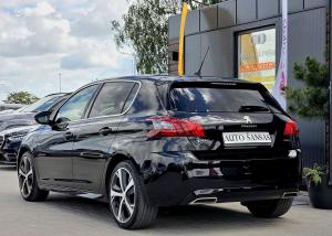 Black Peugeot 308 2018 in Taurage, with an engine capacity of 1.20 L and mileage of 125 thousand km for 6800 €, photo 8 on AUTOMOTO.COM.LV