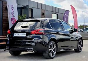 Black Peugeot 308 2018 in Taurage, with an engine capacity of 1.20 L and mileage of 125 thousand km for 6800 €, photo 9 on AUTOMOTO.COM.LV