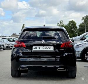 Black Peugeot 308 2018 in Taurage, with an engine capacity of 1.20 L and mileage of 125 thousand km for 6800 €, photo 10 on AUTOMOTO.COM.LV