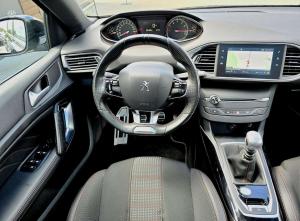 Black Peugeot 308 2018 in Taurage, with an engine capacity of 1.20 L and mileage of 125 thousand km for 6800 €, photo 17 on AUTOMOTO.COM.LV