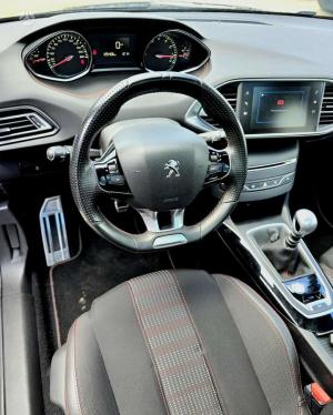 Black Peugeot 308 2018 in Taurage, with an engine capacity of 1.20 L and mileage of 125 thousand km for 6800 €, photo 25 on AUTOMOTO.COM.LV
