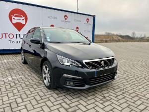 Black Peugeot 308 2019 in Taurage, with an engine capacity of 1.50 L and mileage of 125 thousand km for 9200 €, photo 3 on AUTOMOTO.COM.LV