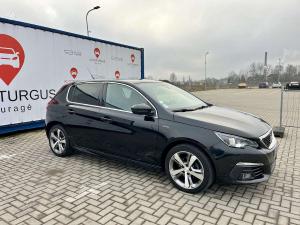 Black Peugeot 308 2019 in Taurage, with an engine capacity of 1.50 L and mileage of 125 thousand km for 9200 €, photo 5 on AUTOMOTO.COM.LV